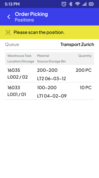 Mobile SAP Data Entry Guide for Warehouse & Production