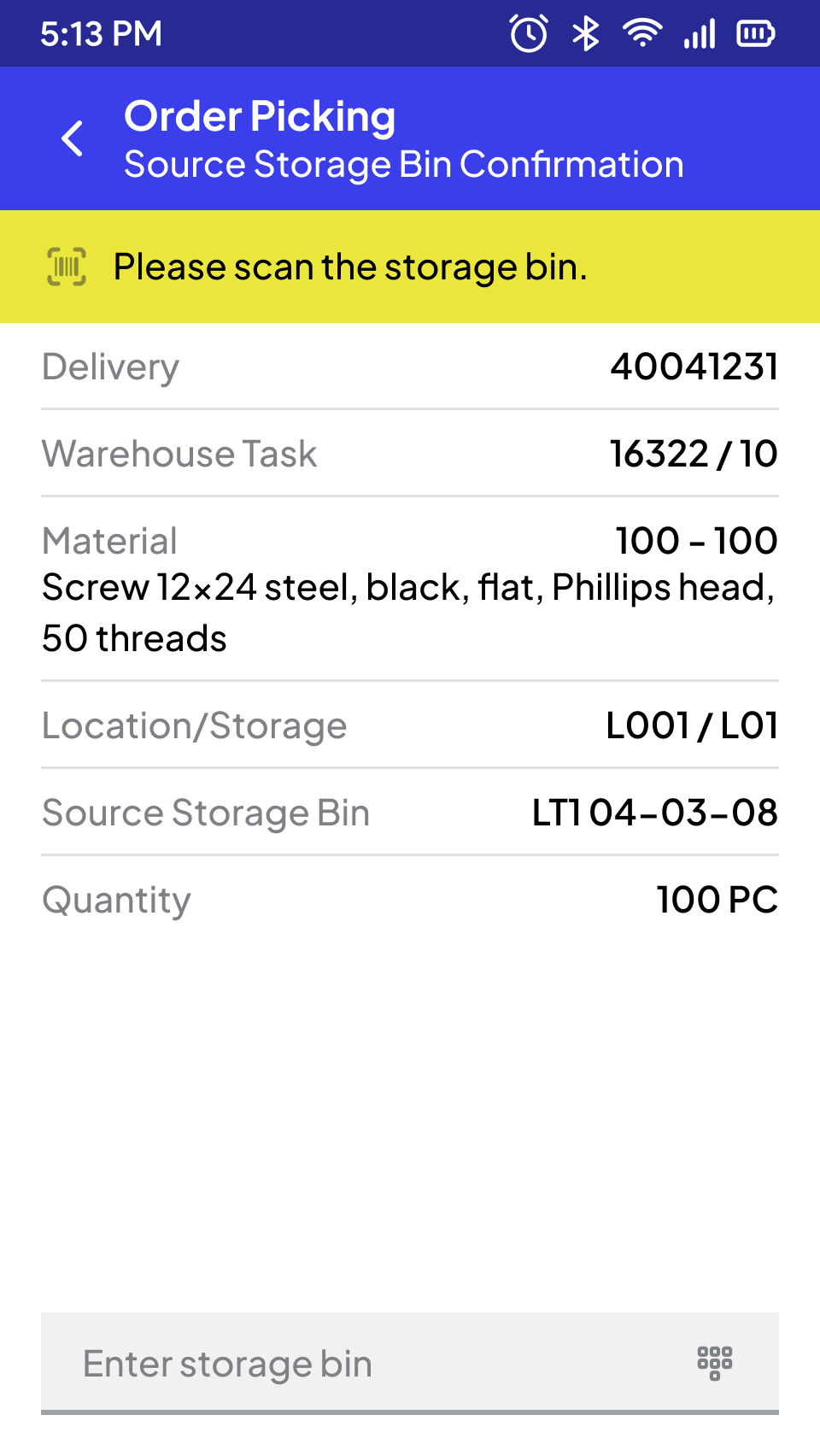 Mobile SAP Data Entry Guide for Warehouse & Production