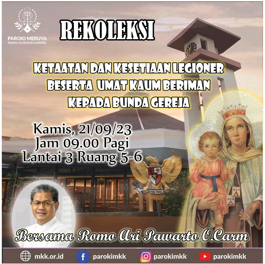 Paroki Meruya | Gereja Maria Kusuma Karmel